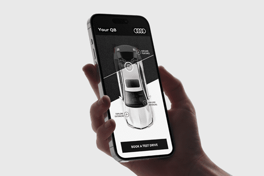 Audi Interactive 360 View for Audi Q8 Model - Brand Engage